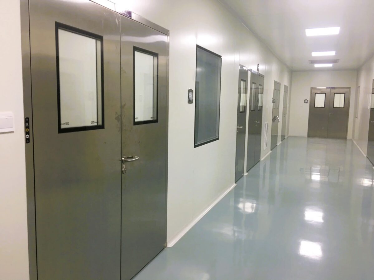 Modular Sterile Cleanroom Doors | Aastha Cleanrooms